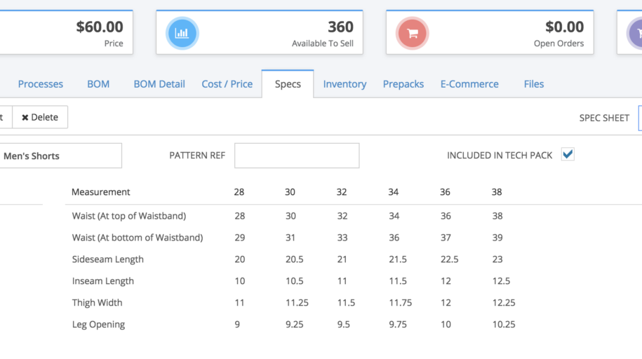 Apparel PLM Software - ApparelMagic