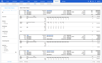 ERP Software - ApparelMagic