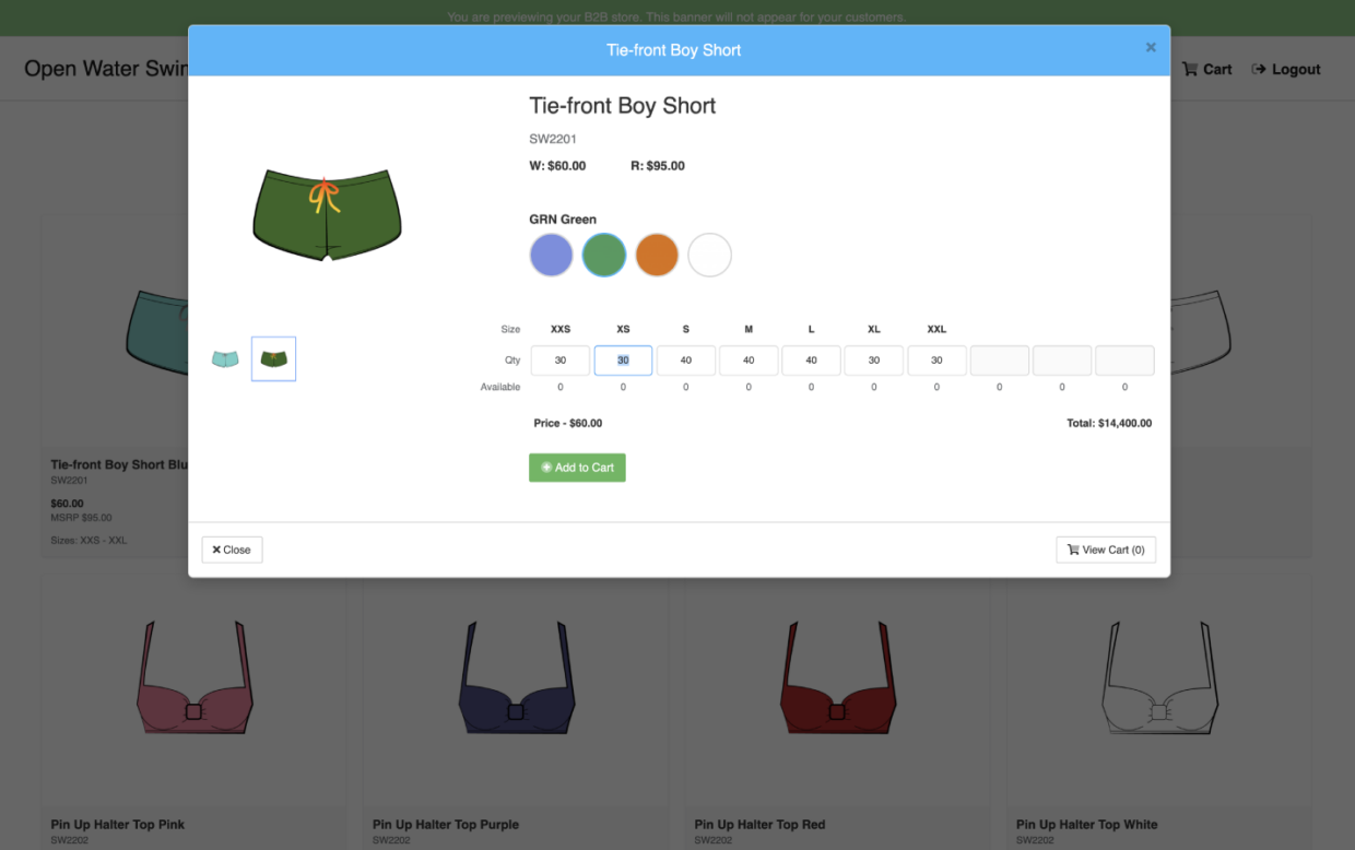 B2B Commerce | ApparelMagic